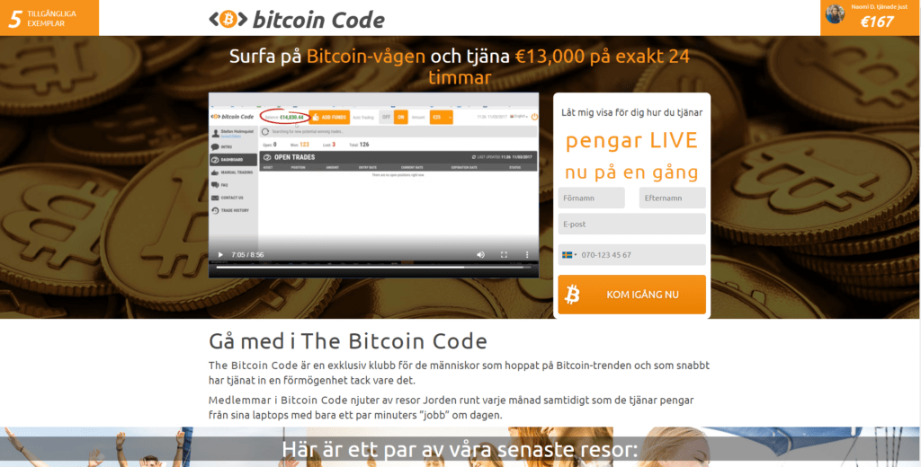 Bitcoin Code Recension 2021 🥇 Är Roboten Scam eller Inte?